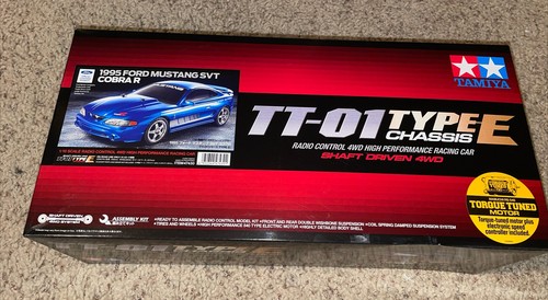 47430 Tamiya 1995 Ford SVT Mustang Cobra R - TT01e Empty Kit Box | eBay