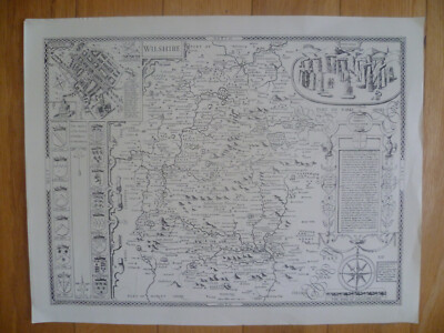 Pre-1900 - Replica John Speed Map