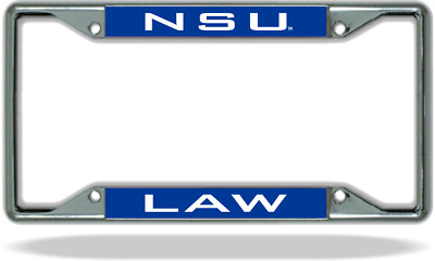 NSU LAW License Plate Frame | eBay