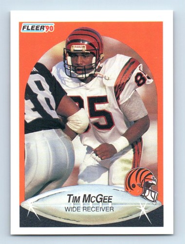 1990 Fleer Tim McGee Cincinnati Bengals #219 | eBay