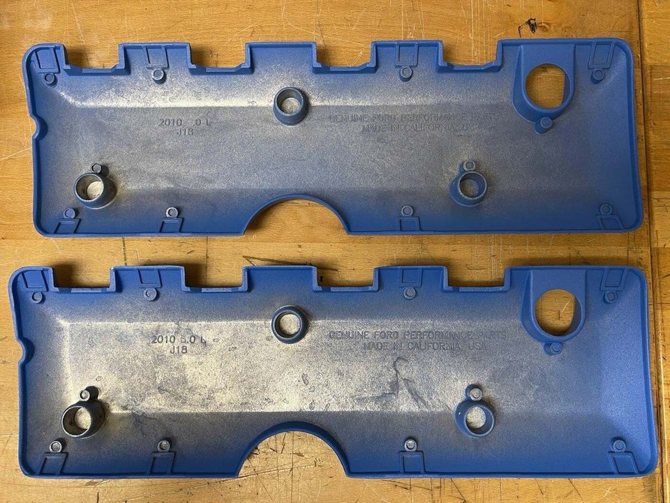 2011-17 Ford Mustang GT 5.0, GT350, 5.0L Coyote Blue Coil Covers ...