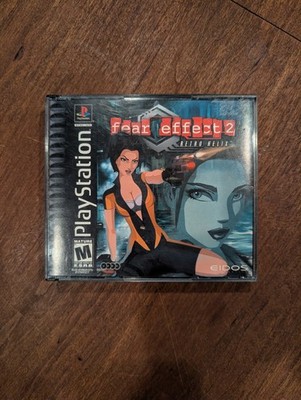 Fear Effect 2: Retro Helix Playstation 1 PS1 2001 Complete CIB w/ Reg ...
