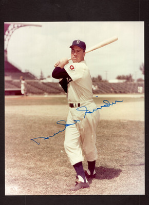 Duke Snider Signed Autographed 8 x 10 Photo JSA authentication Brooklyn ...