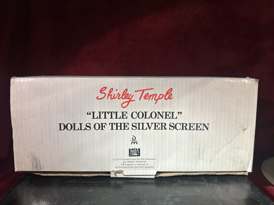 Shirley Temple Little Colonel- Dolls of the Silver Screen Unwrapped ...