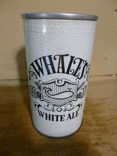 WHALES WHITE ALE WIDE SEAM STEEL BEER CAN -[EMPTY CANS, READ DESC.]- | eBay