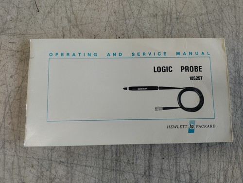 Hewlett Packard HP 10525T Logic Probe Manual | eBay