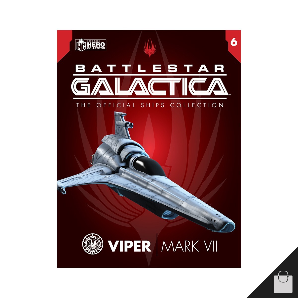 Viper Mark VII Battlestar Galactica Mk 7 Ship Official Eaglemoss ...