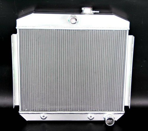 Share CC5056 3-Row Aluminum Radiator For Fit 55 56 57 Chevy Belair Del ...