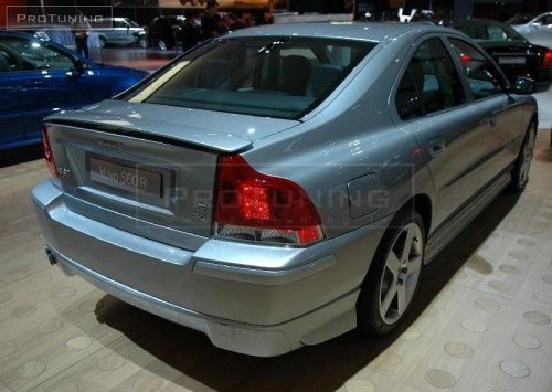 Fiberglass R Style Rear Bumper Spoiler (Lower Part) for Volvo S60 04-10 ...