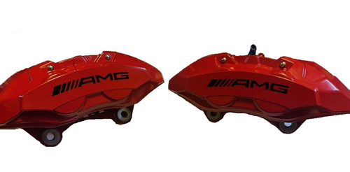 Mercedes S450 S500 S550 S560 W222 Front Brake Calipers RED Set 14-20 | eBay
