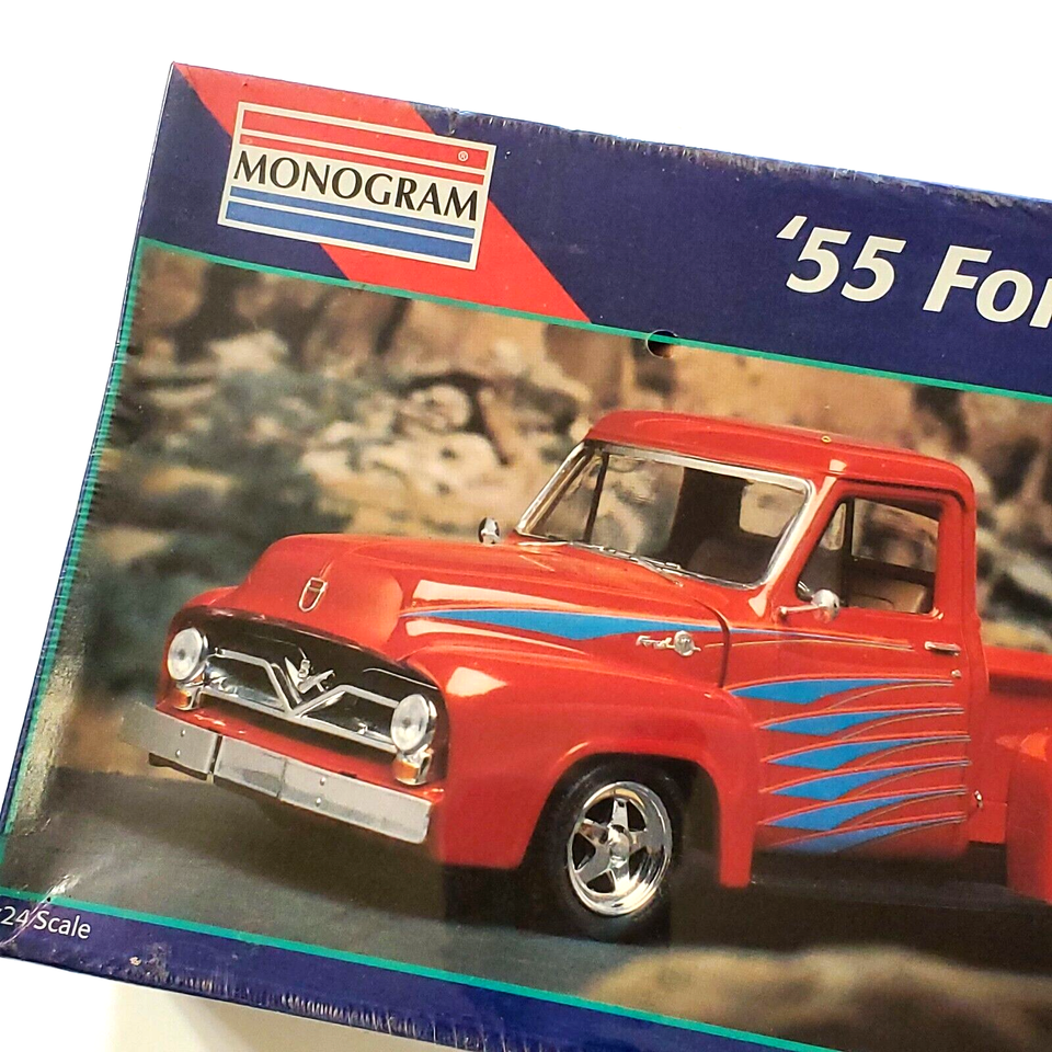 Monogram '55 Ford Pickup Truck Model Kit 1:24 Scale Monogram Model Kit ...