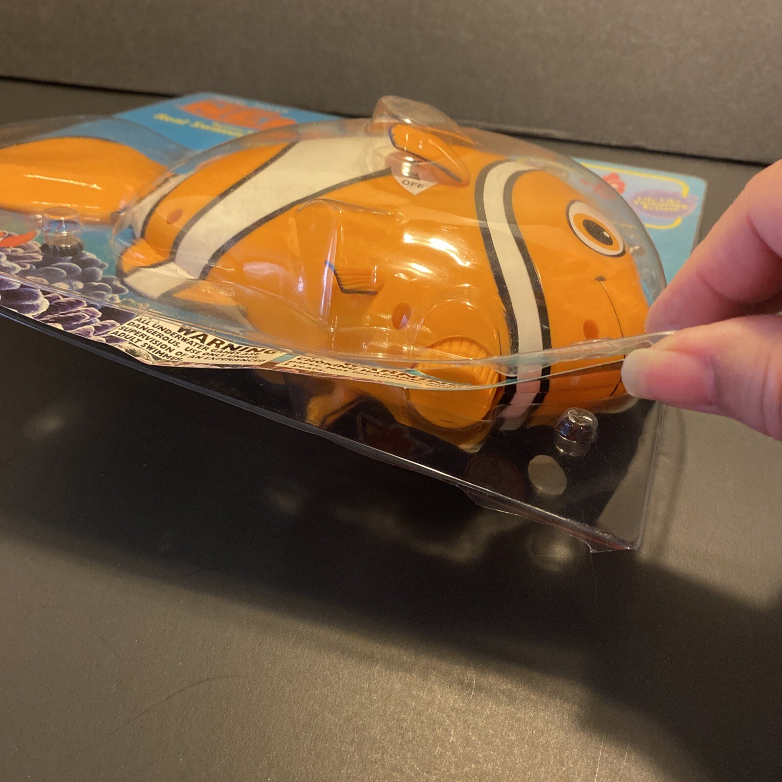 Finding Nemo Real Swimming Action Disney Pixar Battery-powered Bath ...