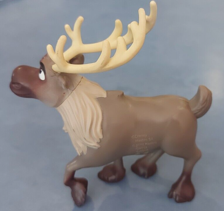 Disney Frozen 2018 Hasbro SVEN Reindeer Rotating Head Action Figure Toy ...
