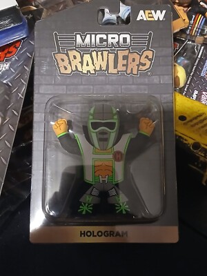 AEW Hologram Micro Brawler From The All Elite Wrestling Crate New | eBay