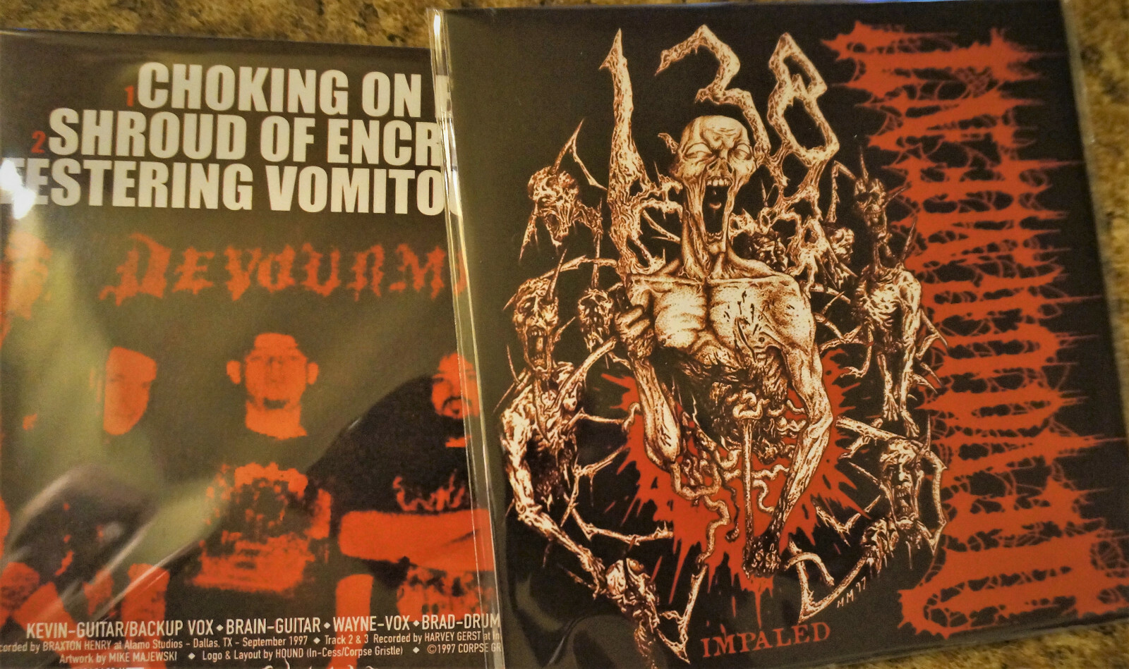 Devourment-Impaled CD LTD, Wicked Innocence,Repudilation,Suffocation,Carcass | eBay