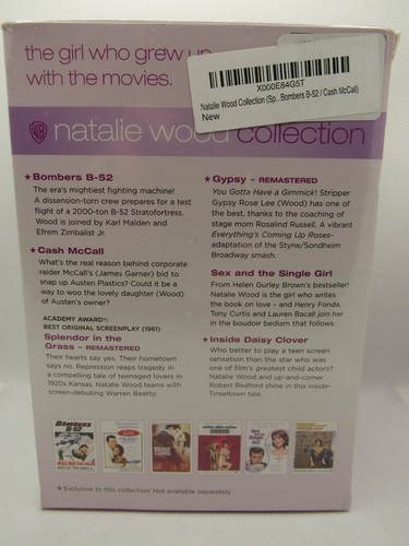 Natalie Wood Collection DVD 6-Disc Set 2009 Warner Bros NEW SEALED ...