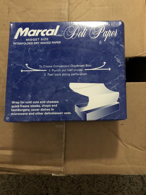 Marcal Midget Waxed Bakery deli Tissue Paper 500 Sheets interfold dry ...