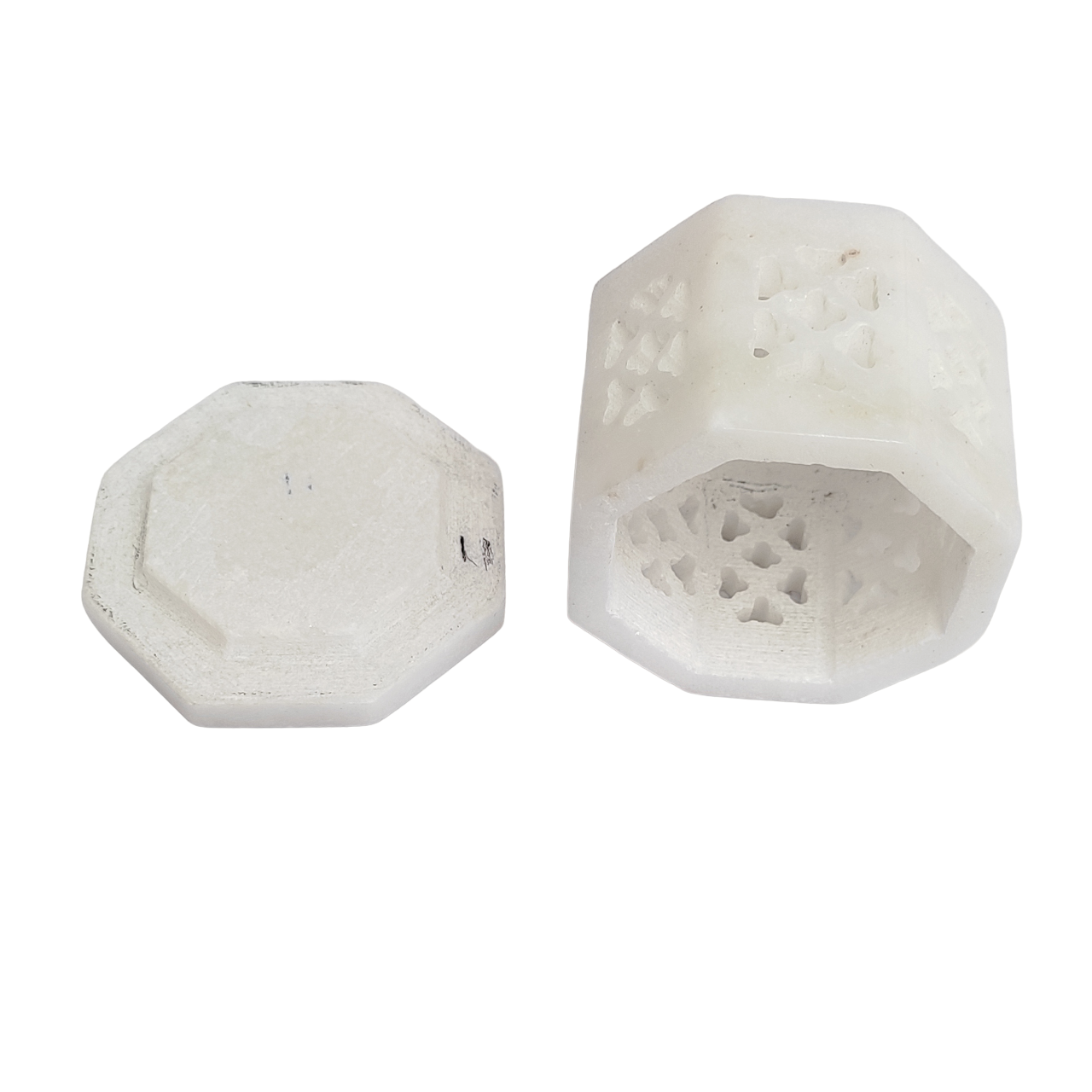 Marble jewelry box stone trinket box gift inlay pietra dura keepsake ...