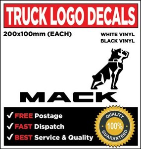 MACK TRUCK WINDSHIELD STICKER (MADE AND SHIPPED IN AUSTRALIA) | eBay