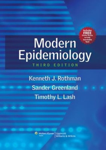 Modern Epidemiology Sander, Rothman, Kenneth J., Lash, Timothy L ...