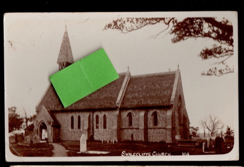 Kent - Swalecliffe church near Whitstable. Filmers Postcard. | eBay UK