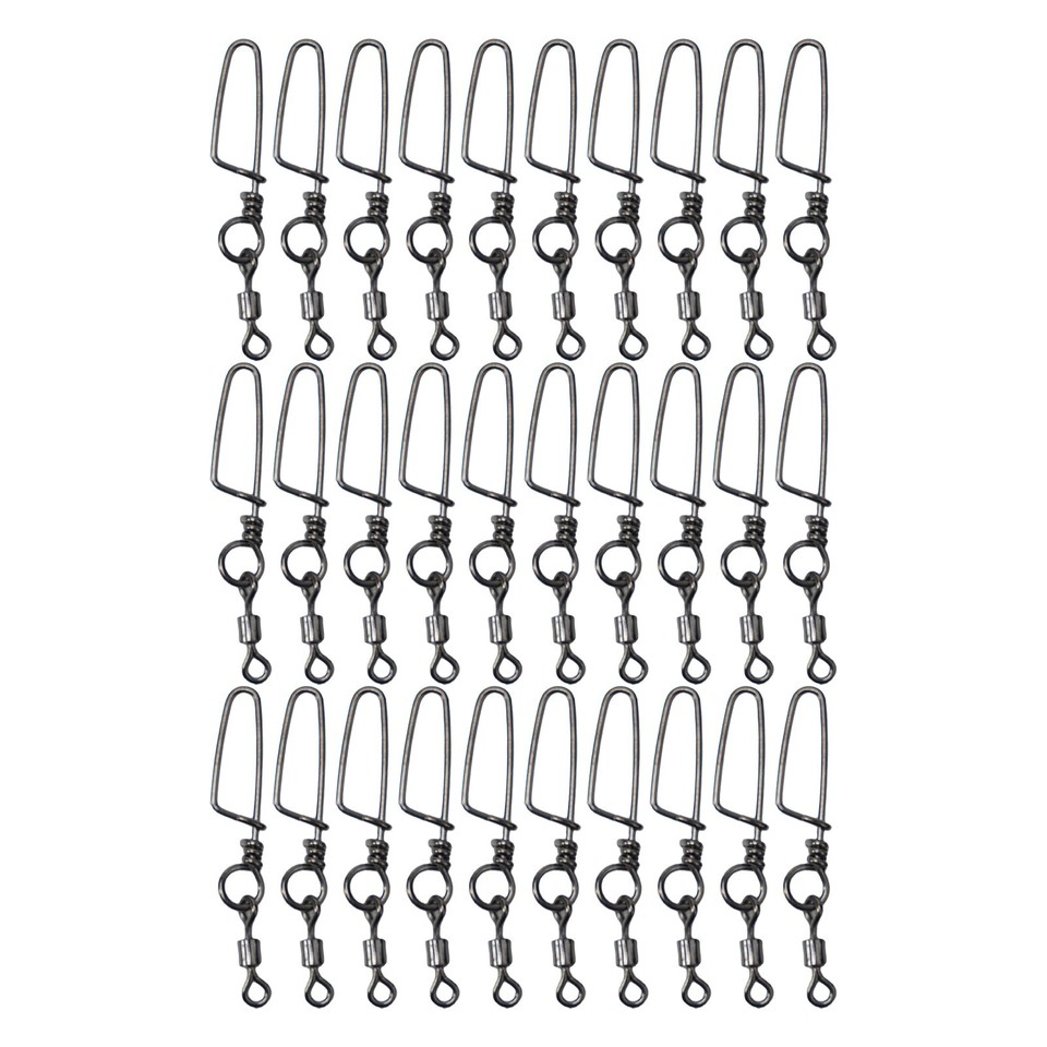 Efficient Fishing Swivels 30 Pack with Ball Bearings for Ultimate ...