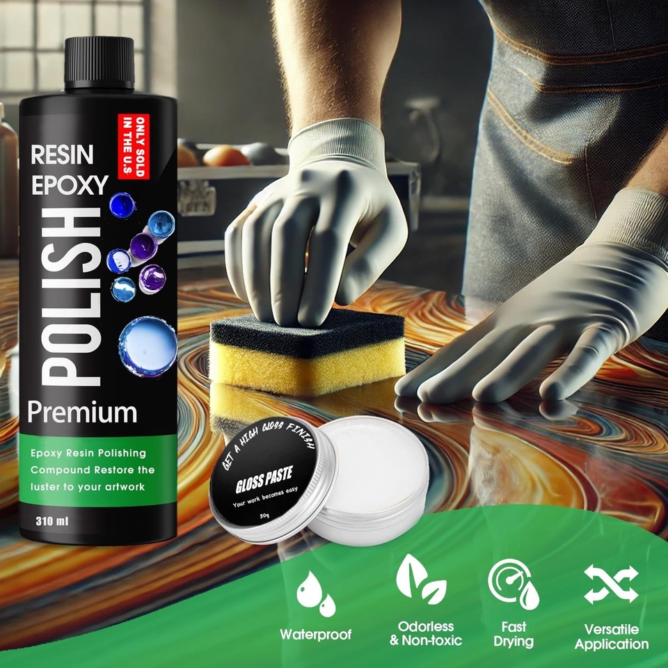 Premium Epoxy Resin Polishing Kit - Epoxy Resin Polishing Compound，for ...