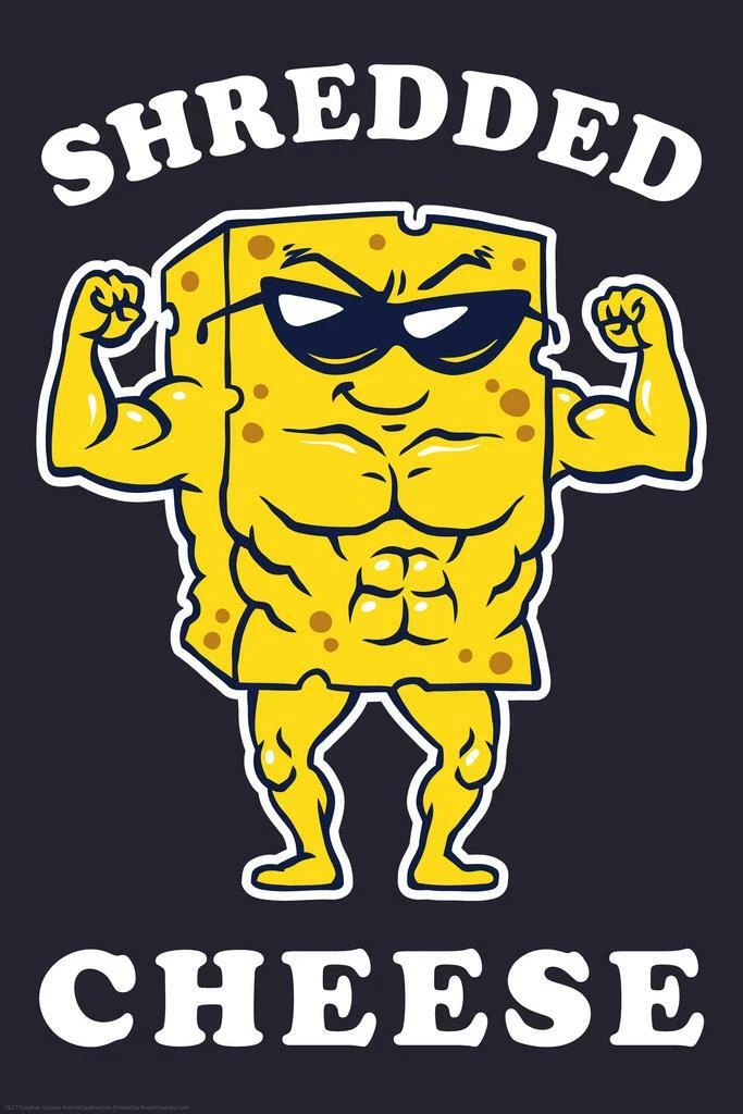 Shredded Cheese Cartoon