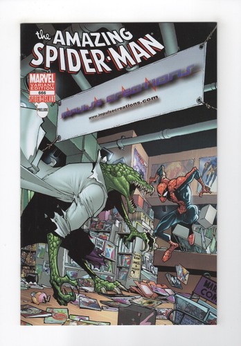 Amazing Spider-Man (Marvel) #666 Impulse Creations Lizard Store Variant ...