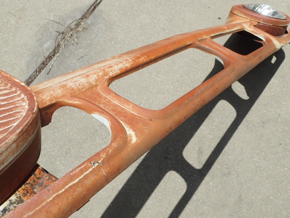 1962-63 Chevy C60 truck grille assembly with headlight assemblies, nice ...