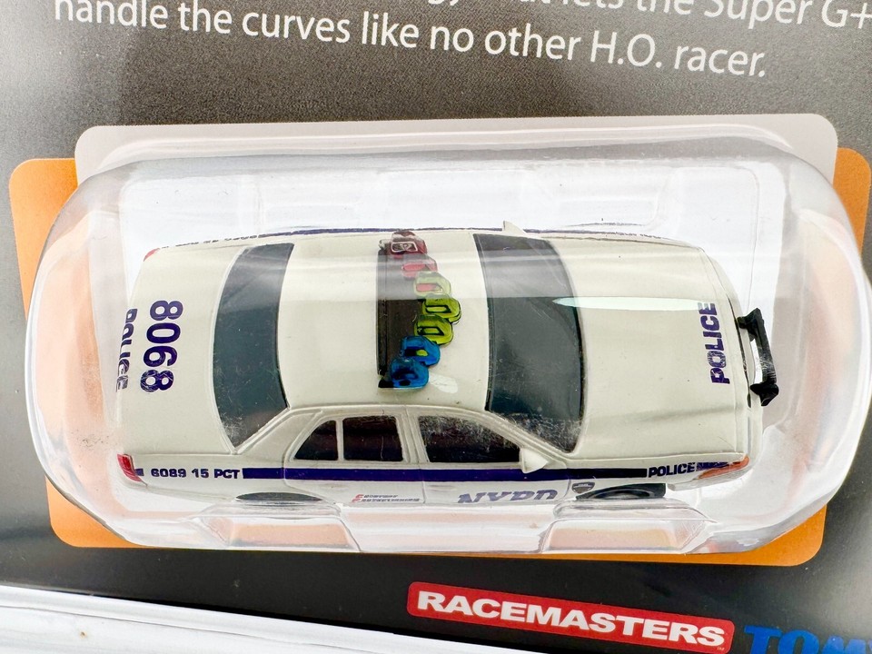 TOMY AFX Ford NYPD Police, NY City Police Car, Super G Plus Chassis | eBay
