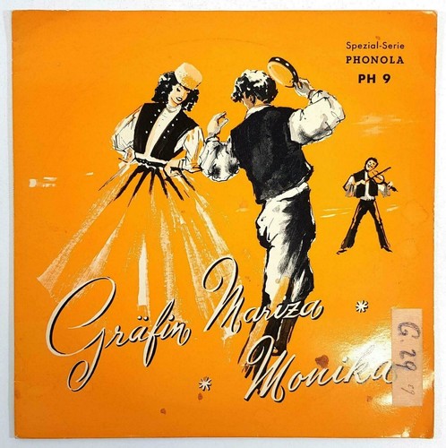 Grafin Mariza Monika Vinyle 10" Phonola PH 9 VG+ E473 | eBay
