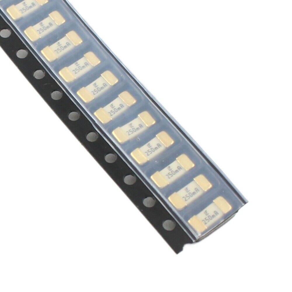 5Pcs Littelfuse Fast Acting SMD SMT 1808 0.25A 250mA 125V Surface Mount ...