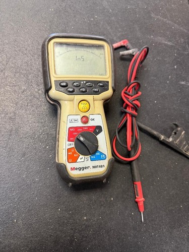 Megger (MIT481) - Digital Insulation & Continuity Tester | eBay
