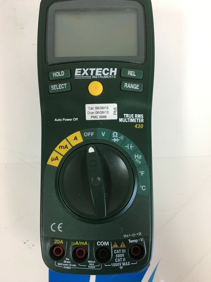 Extech Instruments 430 True RMS Multimeter *USED* | eBay