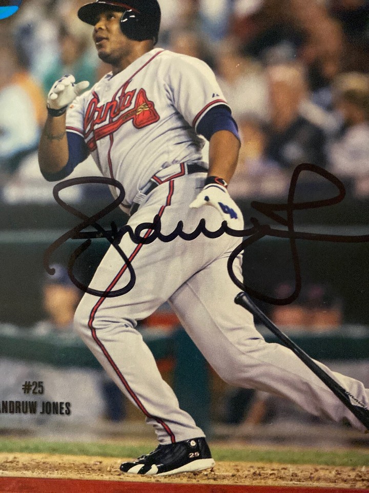 Atlanta Braves GAME DAY GUIDE Booklet Autographed | eBay