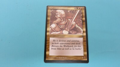 MISCUT ERROR BARKTOOTH WARBEARD LEGENDS MTG MAGIC THE GATHERING NM ...