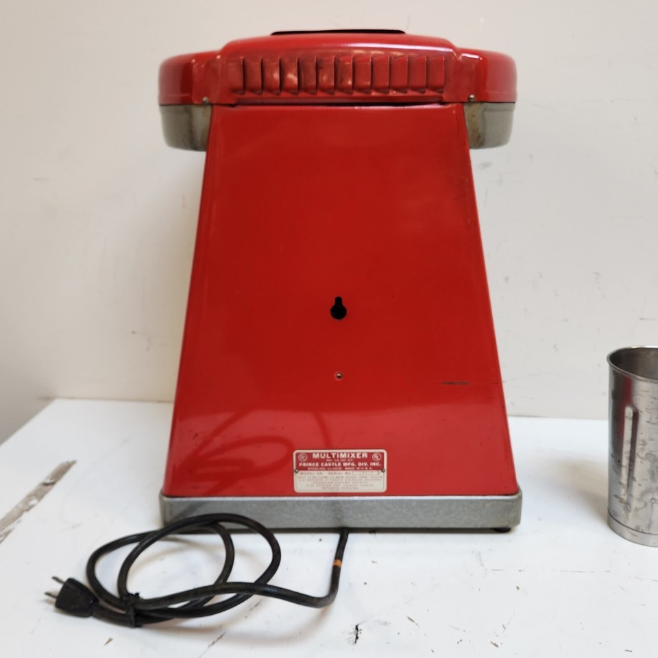 Vintage Prince Castle Multimixer Milkshake Malt Maker 9B 3 Head/Cup ...