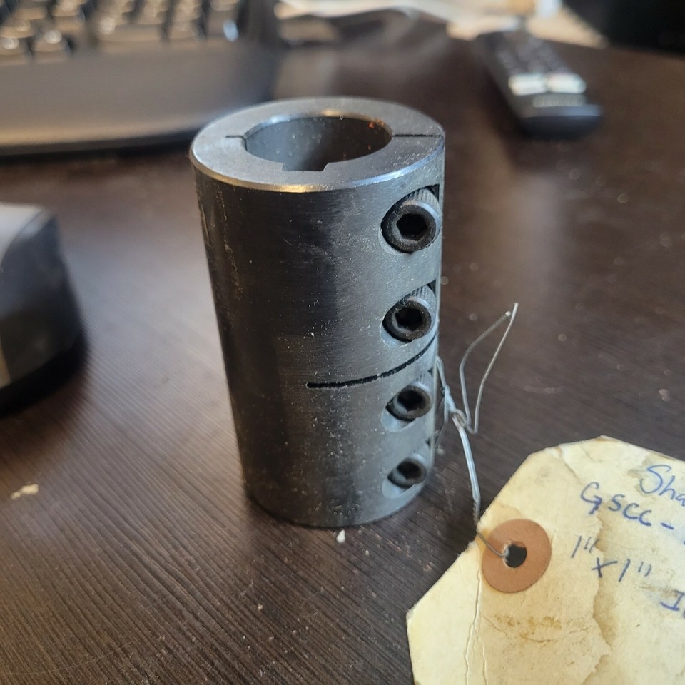 GSCC-100-100-KW 1" X 1" ID SPLIT KW Clamp Coupling STL BO NEW SALE $39 ...