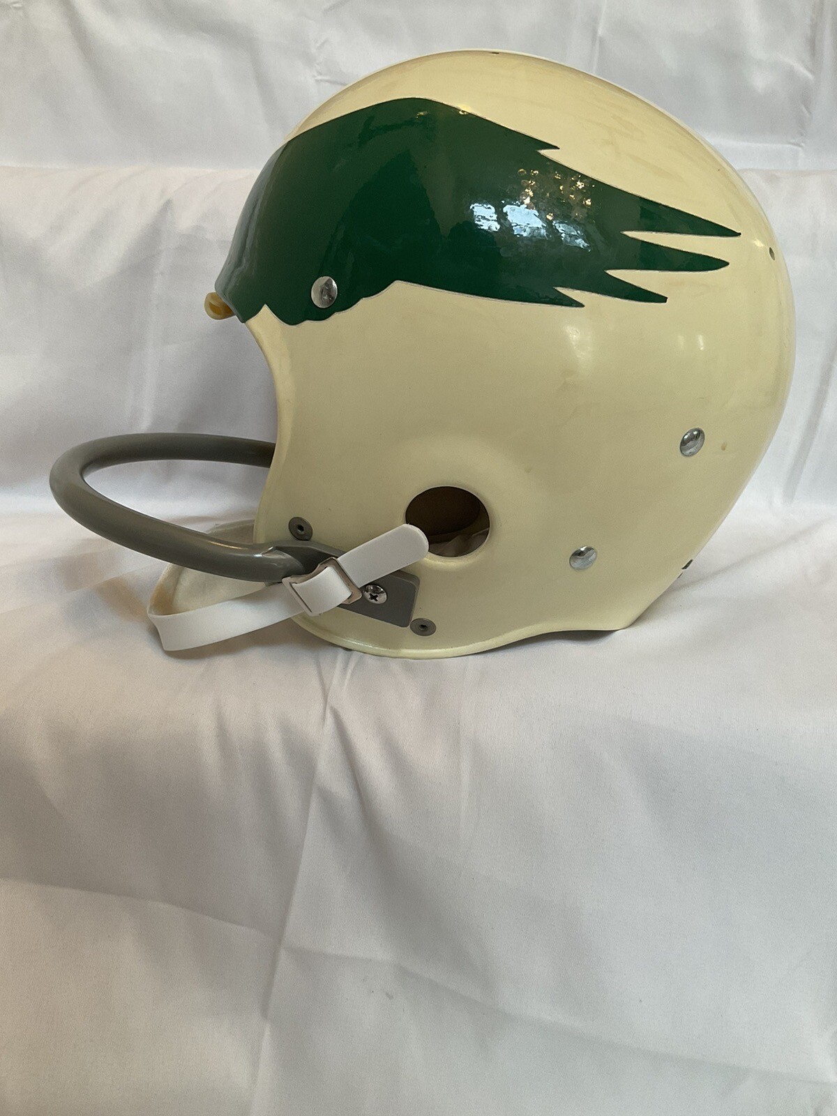 Vintage Riddell Kra-Lite TK2 Football Game Helmet Philadelphia Eagles ...