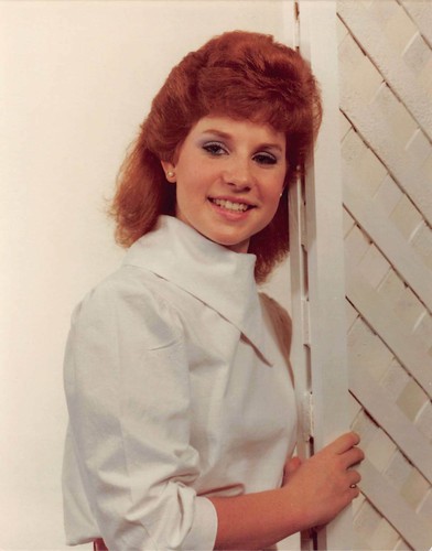 Vtg 1990s Photo Pretty Blonde Woman Smiling Studio Portrait Photo Shoot ...