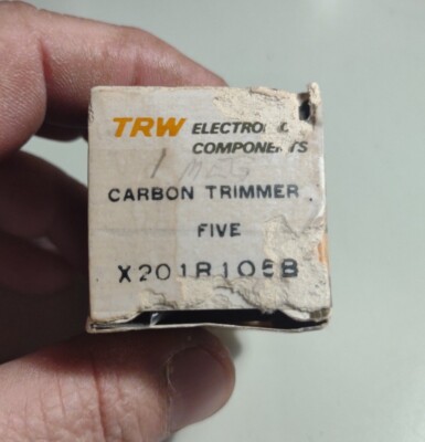 2 Vintage Electronic Components CTS Corpotation Carbon Trimmer Five ...