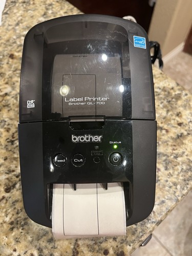 Brother QL-700 High Speed Label Printer - With power cord, USB, box ...