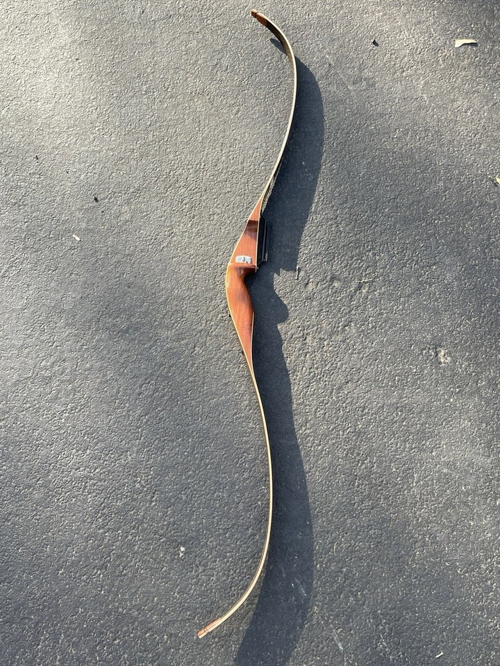 Proline Red Wing Falcon Hunter VTG AMF VOIT Recurve Bow 1960's 60” AMO ...