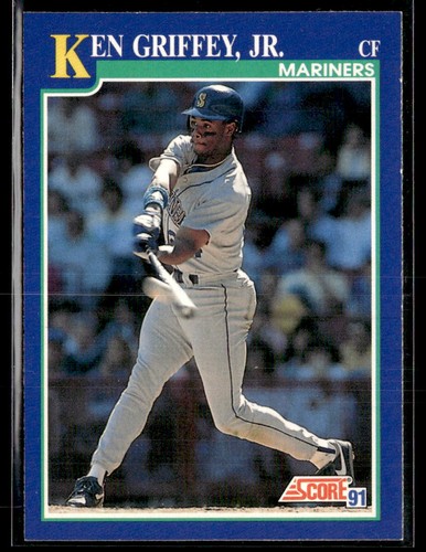 1991 Score #2 Ken Griffey, Jr. Mariners Reds Baseball Card 2903N | eBay