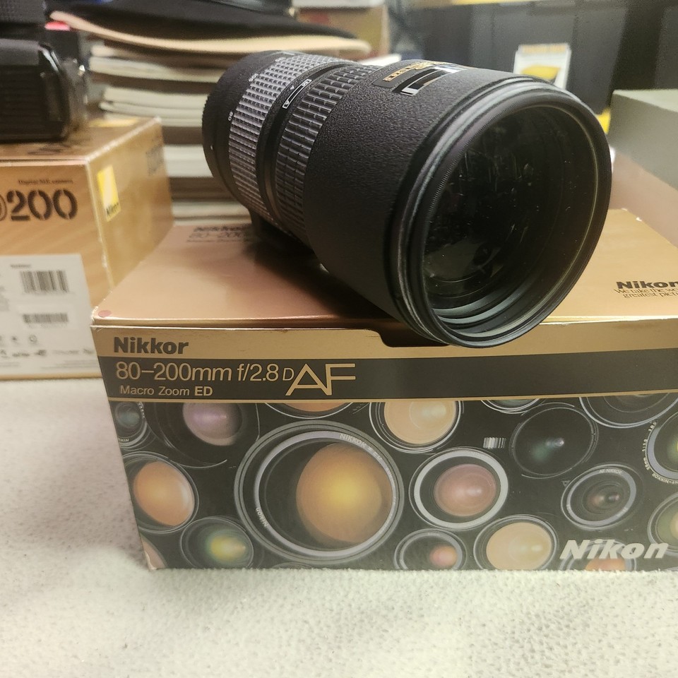 NIKON AUTO FOCUS LENS - 80-200mm - F2.8 D AF - NIKON HARDCASE | eBay