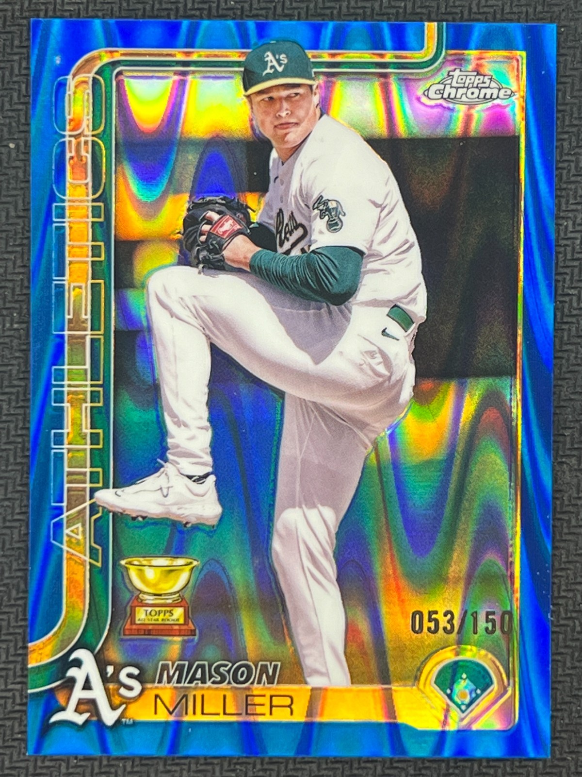Mason Miller 2025 Topps Chrome #142 Blue RayWave Refractor /150 Price ...