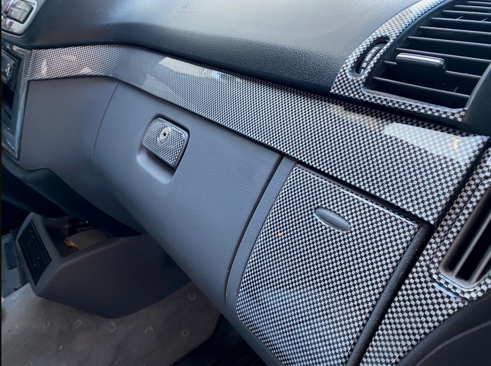 Interior Dash Trim Cover Set for Ford Ranger 1999-2005 12 PCS Carbon ...