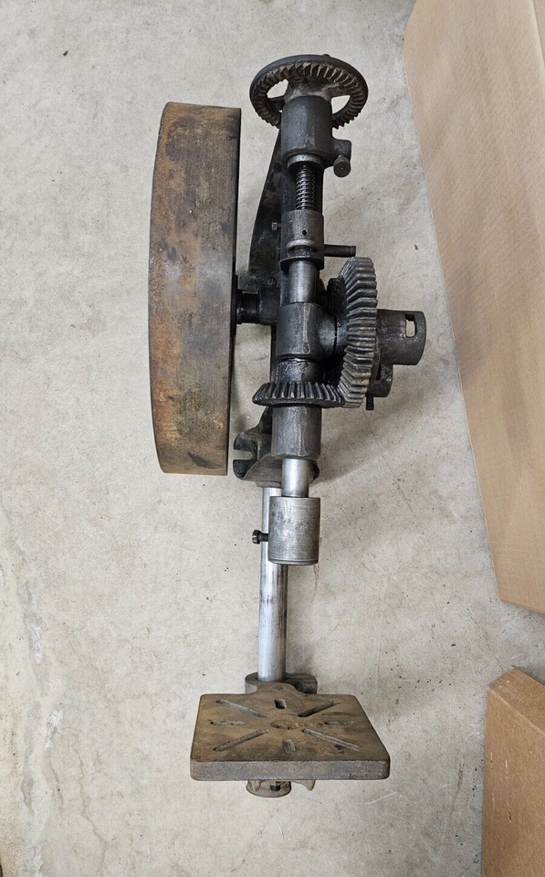 Antique Buffalo Forge Co. Buffalo, NY Hand Crank Drill Press No. 616 | eBay