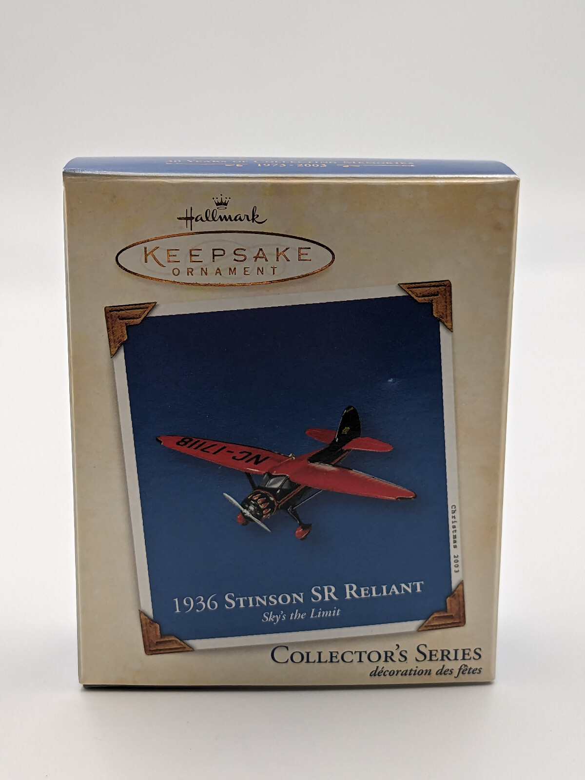2002+Staggerwing+Airplane+Hallmark+Sky%27s+The+Limit+Series+Ornament ...